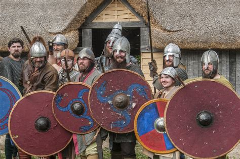 Anglo Saxon Reenactment Weekend — Butser Ancient Farm