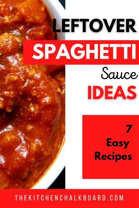 Leftover Spaghetti Sauce Here S What You Can Make Besides Pasta The