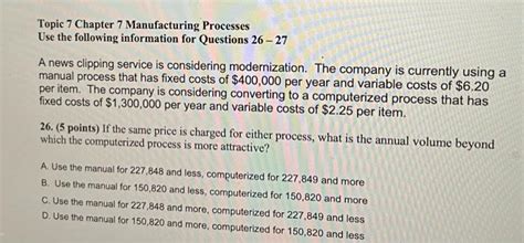 solved 22 6 points topic 6 chapter 11 a processor makes