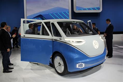 Vw Id Buzz Cargo All Electric Van Concept World Debut At The 2018 Iaa