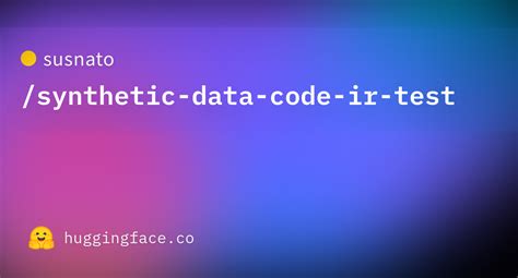 susnato synthetic data code ir test · datasets at hugging face