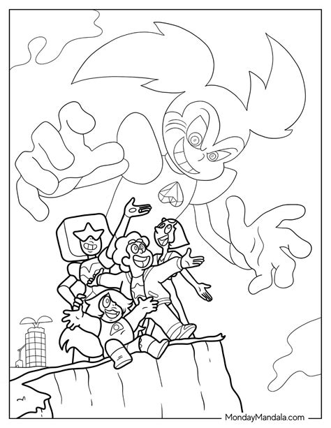 20 Steven Universe Coloring Pages Free PDF Printables