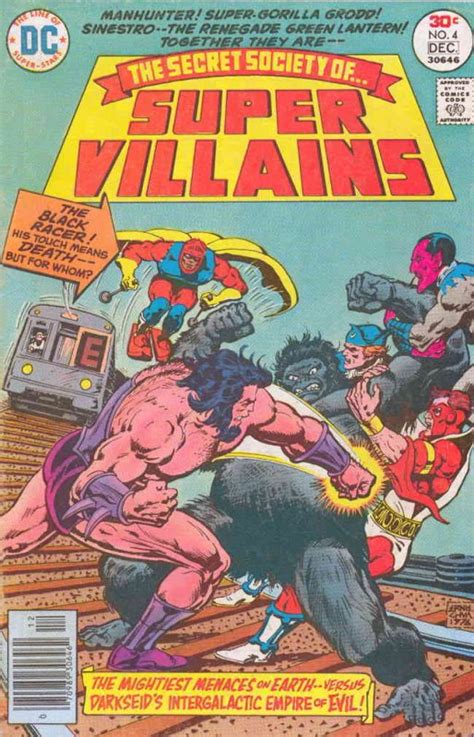 Secret Society Of Super Villains 4 Fn Dc Comic Books Bronze Age