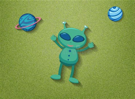 Cute Element On Space Theme Stock Vector Illustration Of Science