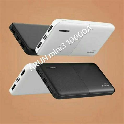 Pin Sạc Dự Phòng Chính Hãng Arun 10 000 Mah Mini 3 New Có Bảo Hành