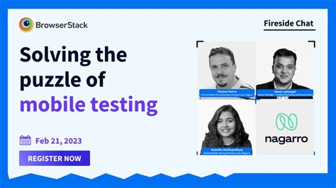 browserstack on linkedin fireside chat solving the puzzle of mobile