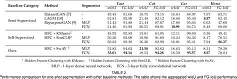 Self Supervised One Shot Learning For Automatic Segmentation Of