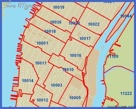 New York Zip Code Map