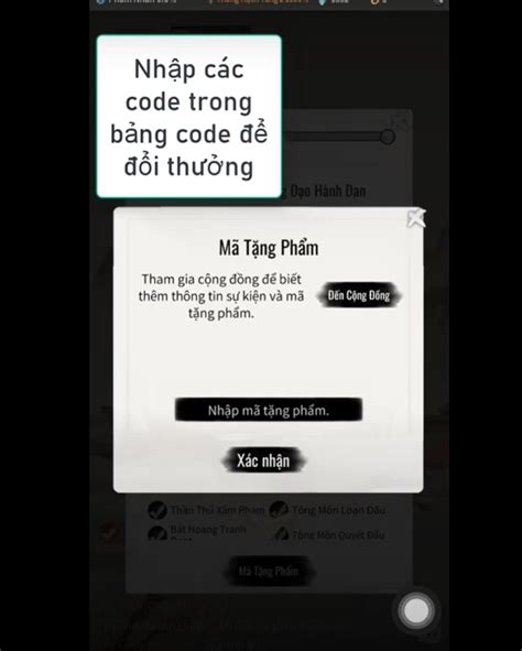 Nhập Code Nhất Niệm Tiêu Dao Liền Tay Sở Hữu Ngay Quà Khủng