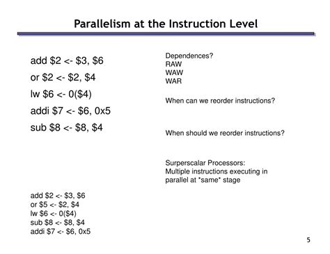 Ppt Pipelining Vs Parallel Processing Powerpoint Presentation Free