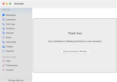 How Do I Activate Ibackup Extractor