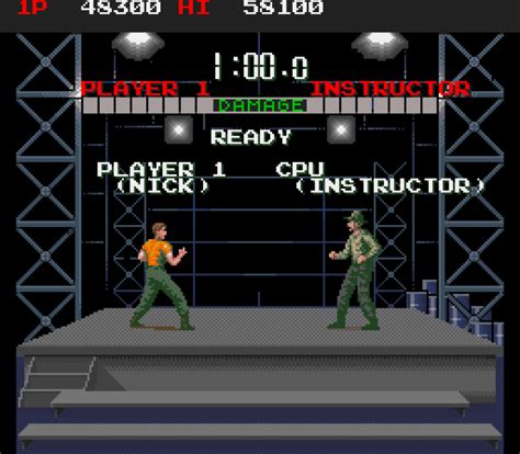 Combat School Arcade 116 The King Of Grabs