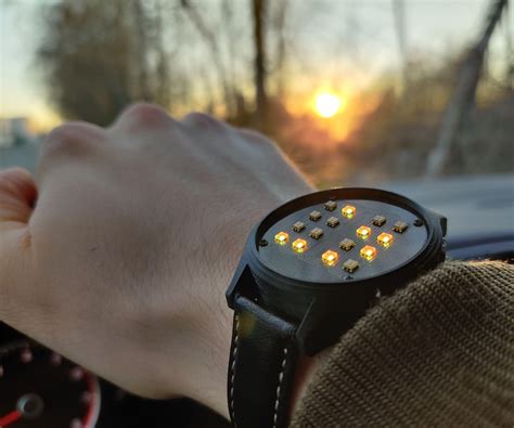 The Ultimate Binary Watch 12 Steps With Pictures Instructables