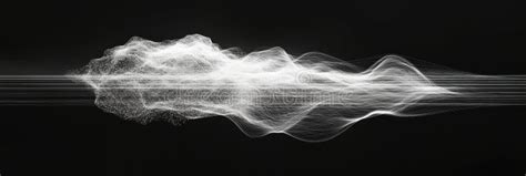 A Schematic Depiction Of A Data Cloud Featuring Thin Lines That Extend