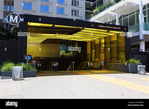 Hollywood Los Angeles California July 16 2024 Entrance Of