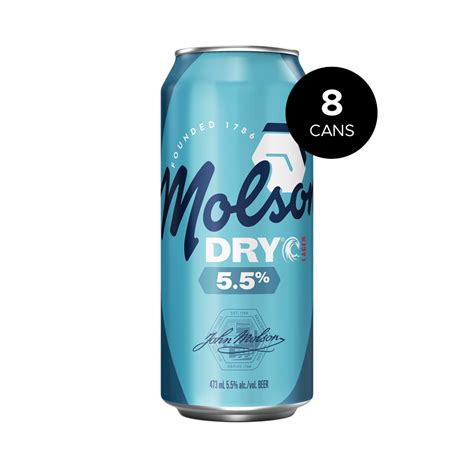 Molson Dry 24 X Can 473 Ml The Beer Store
