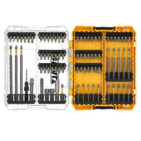 Dewalt Maxfit Ultra Steel Screwdriving Drill Bit Set 81 Piece With Medium Toughcase