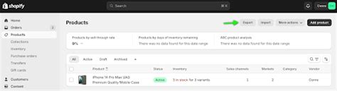 Using CSV Files To Export Shopify Products Shopify Apps By Egnition