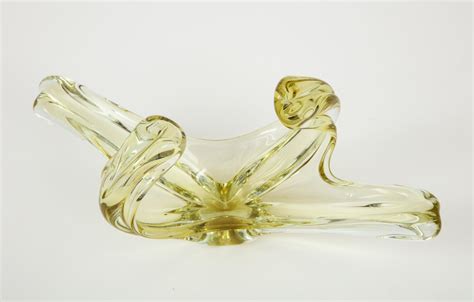 Murano Luxury Glass Mgl Yellow Sapphire Murano Splash Vessel