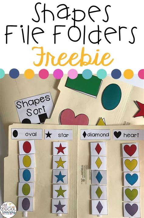 Free Printable File Folder Activities For Special Education Printable