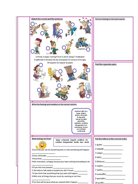 Exercise G Pdf Psychology