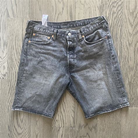 Black Levi Jorts Worn Twice New Ones Are 50 Depop