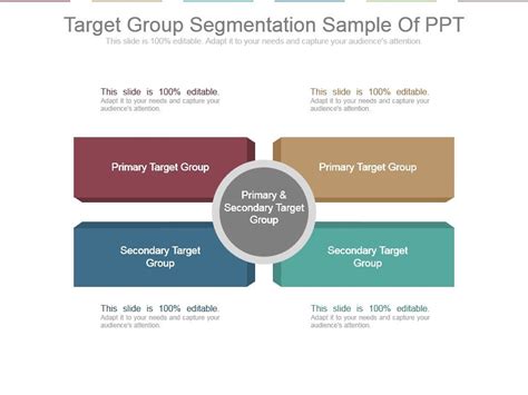 Target Group Segmentation Sample Of Ppt Powerpoint Templates