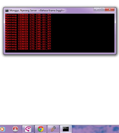 buat tools ddos ” java version “ jembatancakrawala