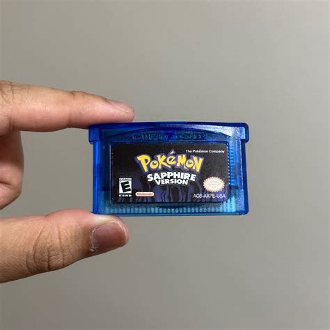 Pokemon Sapphire Gba Bootleg Video Gaming Video Games Nintendo On