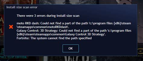 Install Size Scan Error After Updating To 101 · Issue 3083 · Josefnemecplaynite · Github
