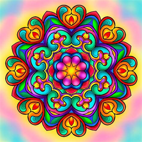 Mandala Ii Em 21112021 Mandala Design Pattern Mandala Mandala Drawing