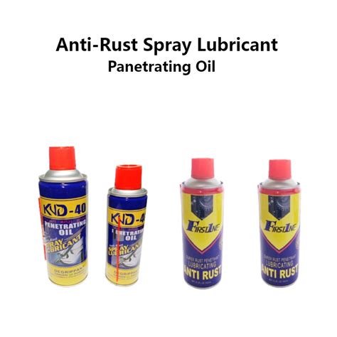 Penetrating Oil Spray Lubricant And Anti Rust Remover 200ml 420ml