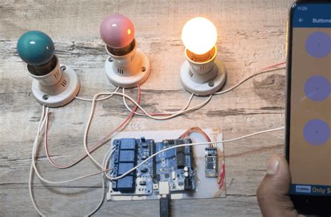 phone control light using arduino control lights with smartphone