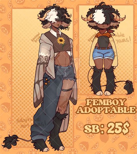Adoptable Auction Cow Femboy By Littlebear240 On Deviantart