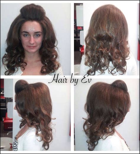 Retro Hairstyle Big Hair Curls Vintage Hair 70s 80s Hair Avante Garde Hairstyle Retro