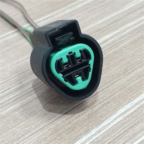 Proton Wira Waja Satria Ac Radiator Fan Motor Socket Connector 3pin