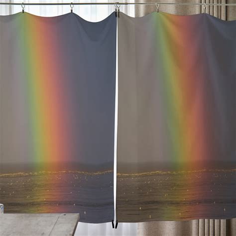 Rainbow 1 새틴 포스터 포토 쉬폰 패브릭포스터 가리개커튼