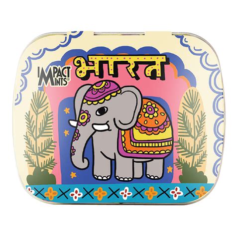 Flavors Of India In Impact Mints Doodle Edition Tin Packs