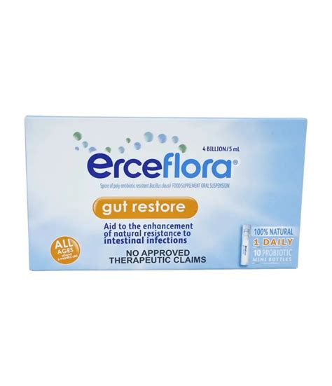 Erceflora Gut Restore Susp 4bcfu5ml 10 Rose Pharmacy Medicine Delivery