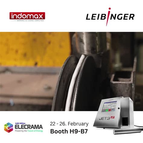 Leibinger Coding And Marking On Linkedin Leibinger Elecrama2025