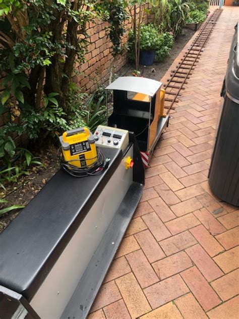 725 Maxitrak Ruston 2 With Carriage And 12m Track Sold In 6 Weeks Mini Train Systems