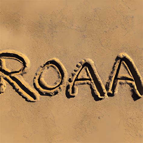 Beautiful Roaa On The Sand High Resolution And High Quality · Creative Fabrica