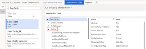 Aot Browser D365 Finance And Operations Dynamics Tips