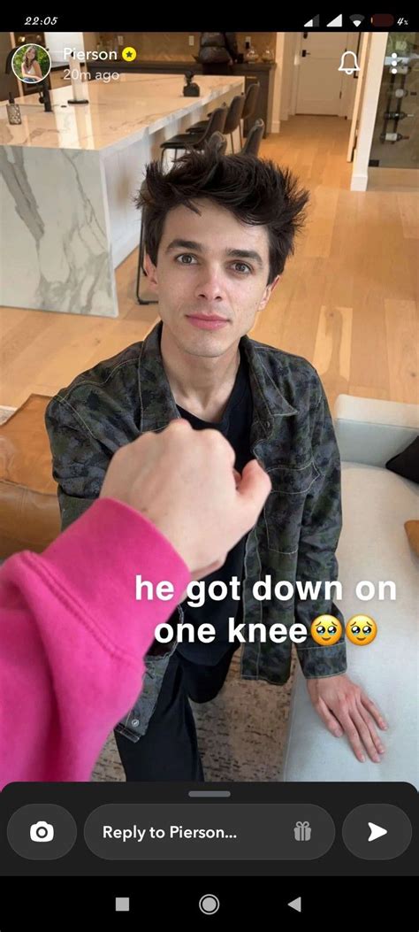 Pierson New Snap Story In 2023 Brent Rivera Pierson Brent