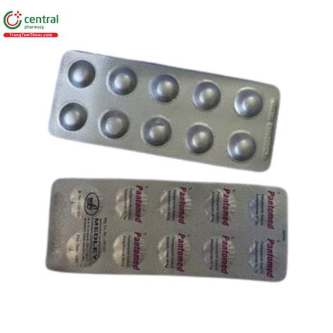 Thuốc Pantomed Tablets 40mg điều Trị Loét Dạ Dày Tá Tràng