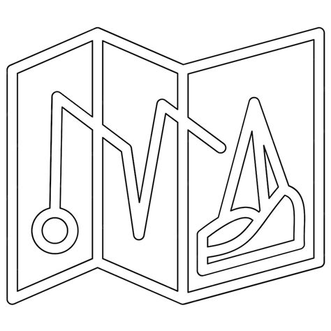 Premium Vector Desert Map Vector Icon Illustration Of Desert Iconset