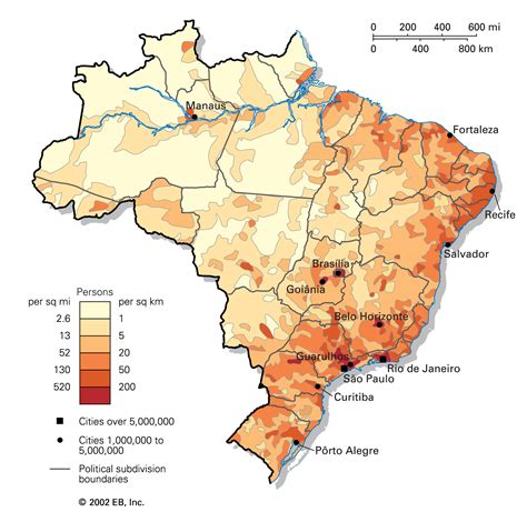 Brazil Migration Urbanization Population Britannica