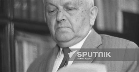 Soviet Botanist Pyotr Zhukovsky Sputnik Mediabank
