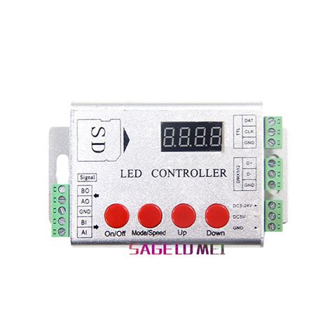 DC V Programmable LED Full Color Light Strip Controller Slide Light Strip Module Display