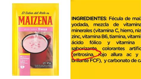 Estos Son Los Alimentos Que Contienen Colorante Rojo 3 En México